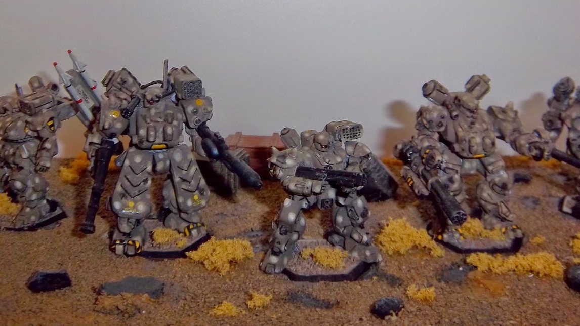 Heavy Gear - Elite Southern Militia Squad