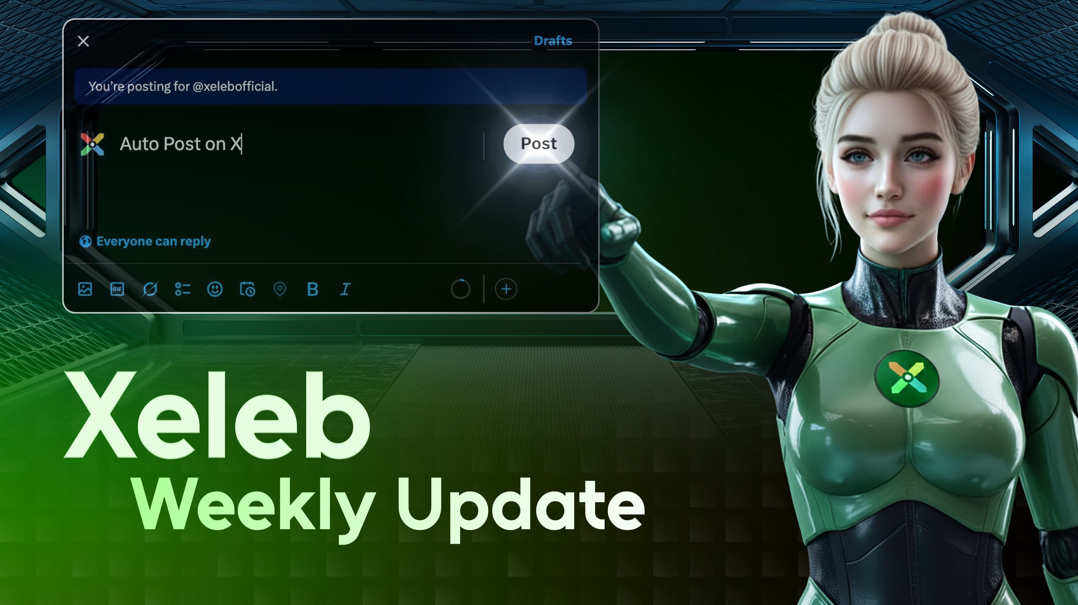 Introducing Auto Post on X — A New Utility on Xeleb Protocol
