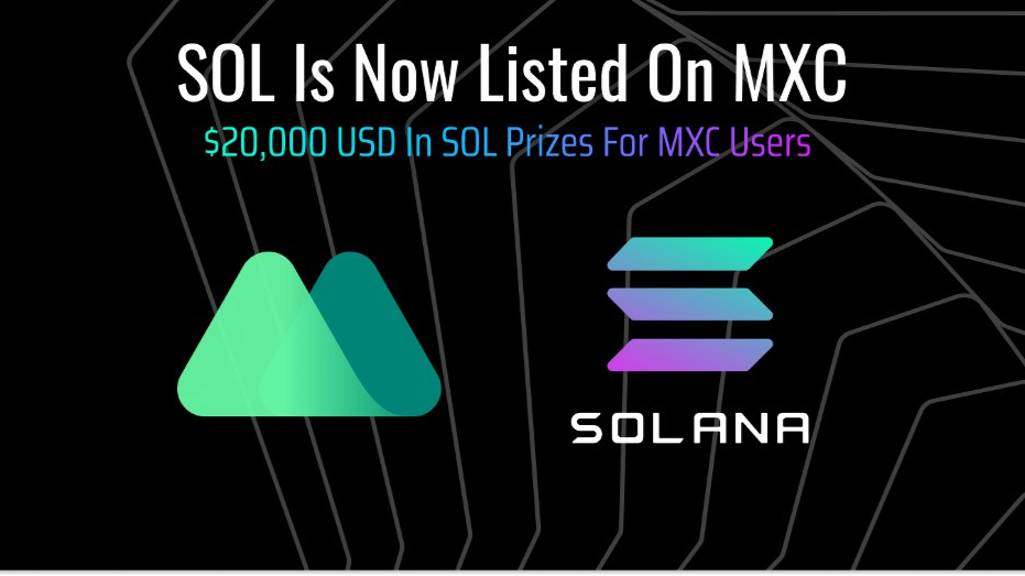 Solana (SOL) - Partnership with MXC Exchange.