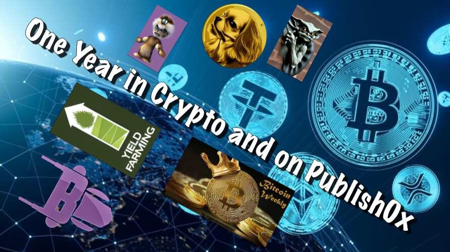 One Year in Crypto and on Publish0x