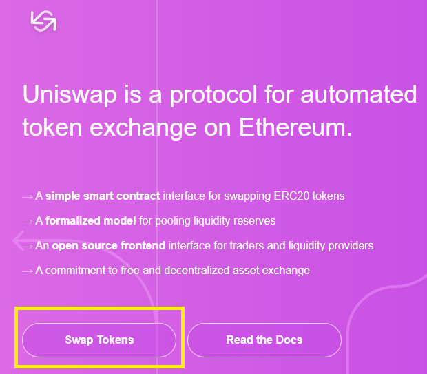 DeFi App Tutorial Uniswap: Easy Way To Trade Ethereum Based Tokens ...