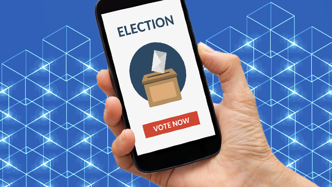 Blockchain used in elections!