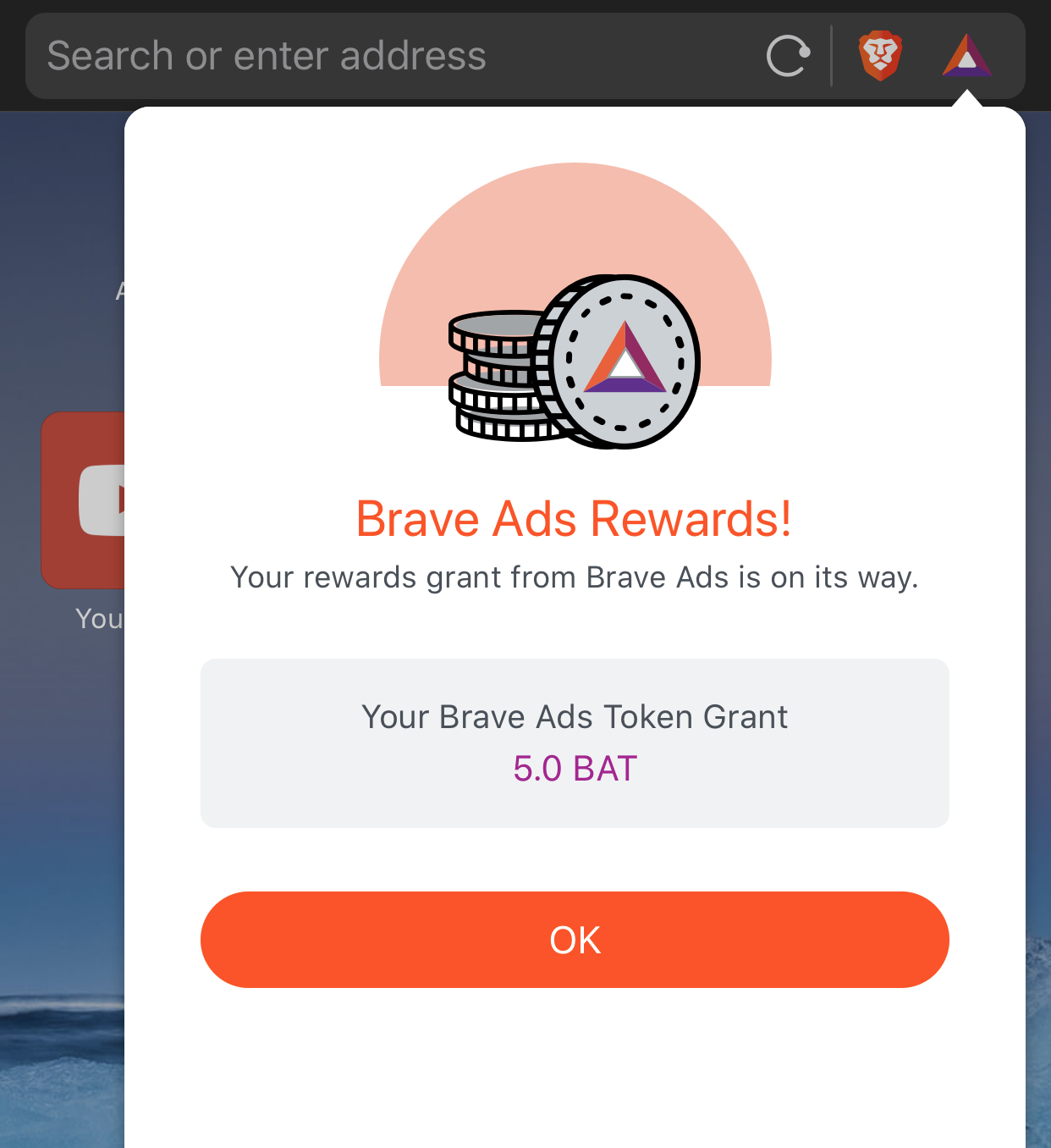 UPDATE: Brave Rewards Proof Of Payment (Jan 2020)