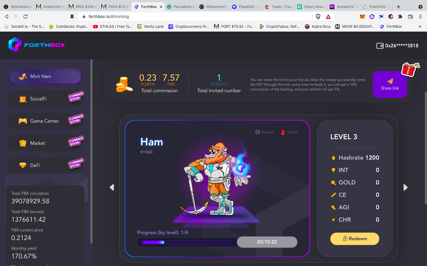 ForthBox, Mine Your Way To Massive Gains! (NFT Mining)- NFTs, DeFi, SocialFi and Games. Now Mint ...