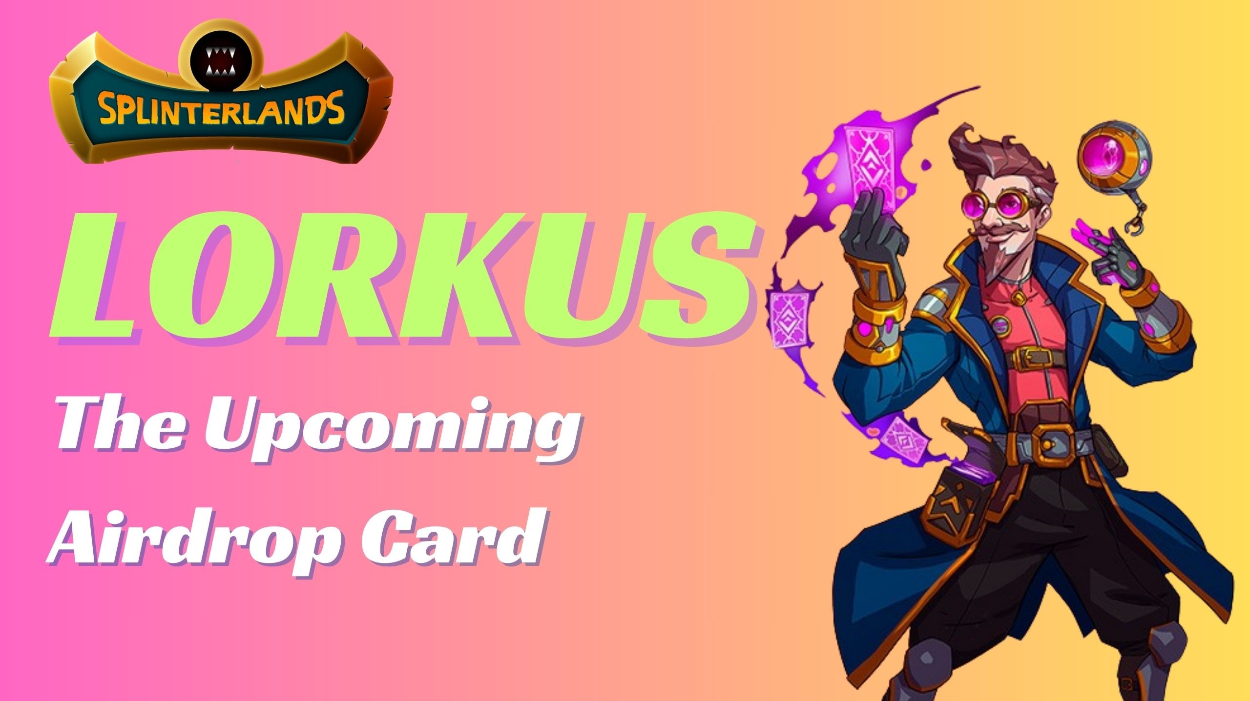 Splinterlands | This upcoming airdrop card will change the game