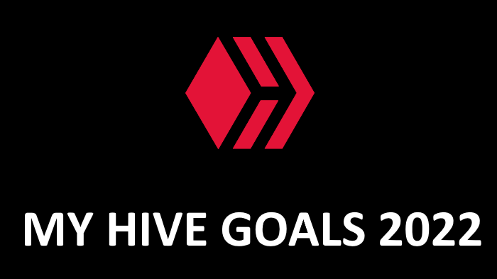 My Hive Goals - Weekly progress report