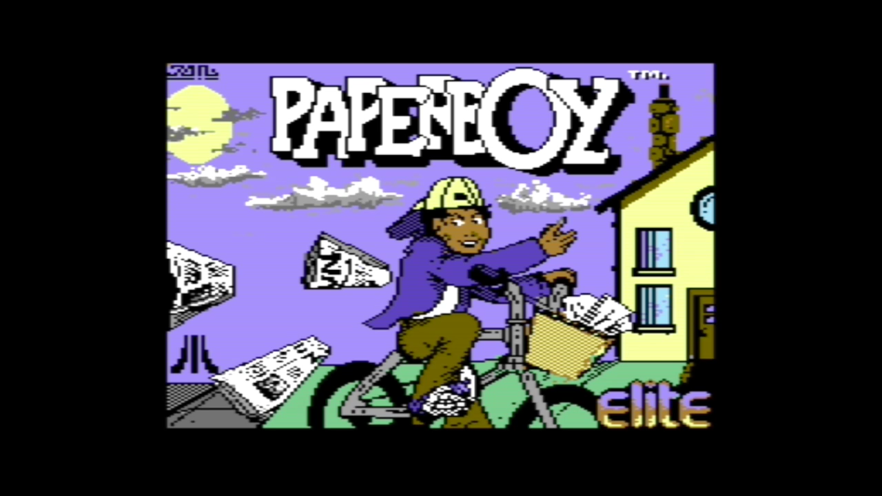 Paperboy on the Commodore 64