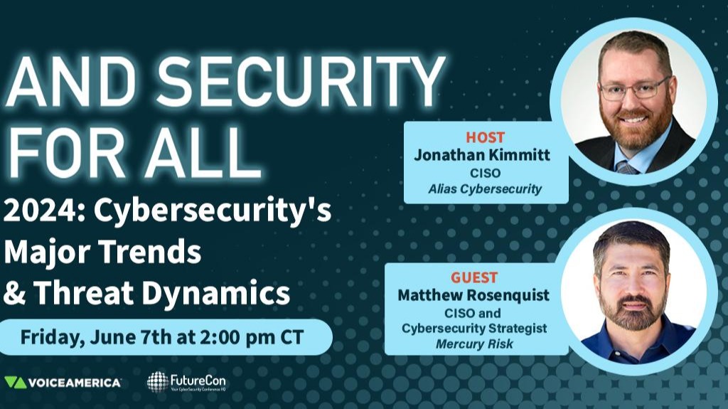 Come join the LIVE discussion: Cybersecurity's Major Trends & Threat ...
