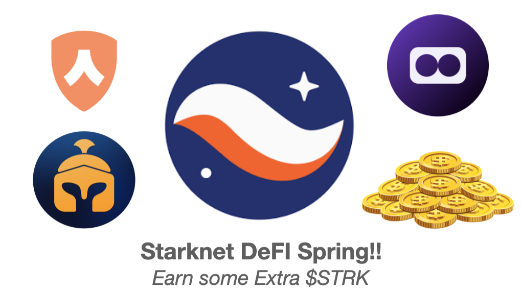 Starknet DeFI Spring: Earn some Extra $STRK!
