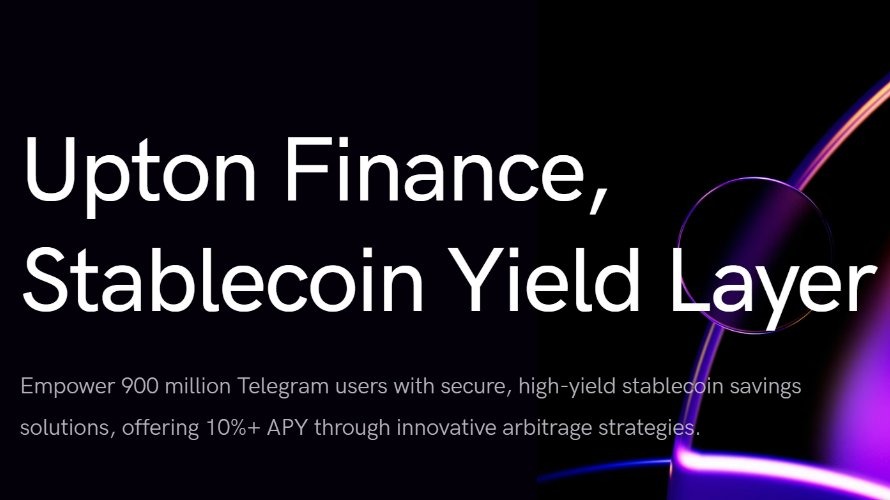 Upton Finance : New TON blockchain's Stabelcoin Yield Project