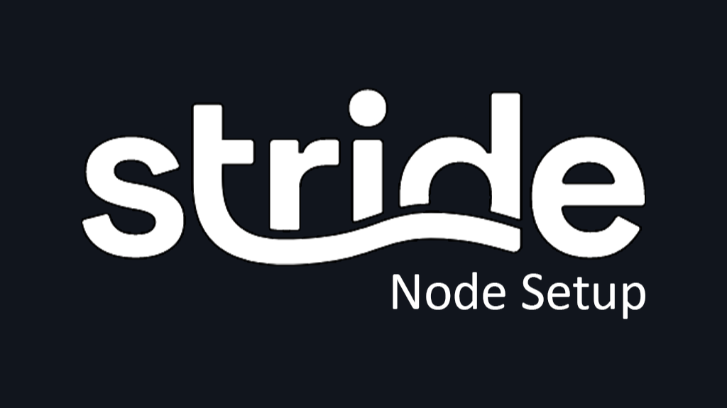 Stride Node Setup