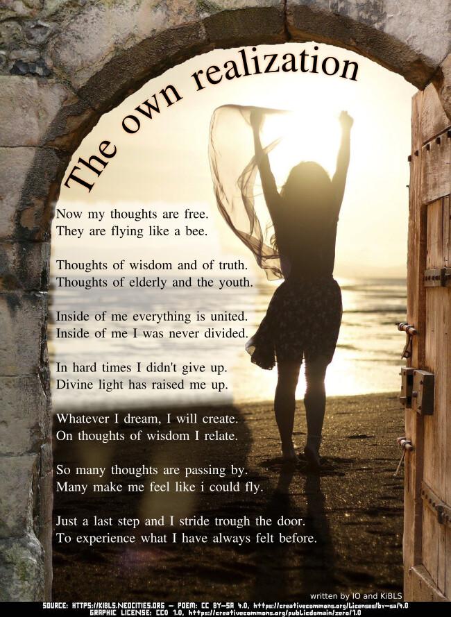 KiBLS Poetry - The own realization