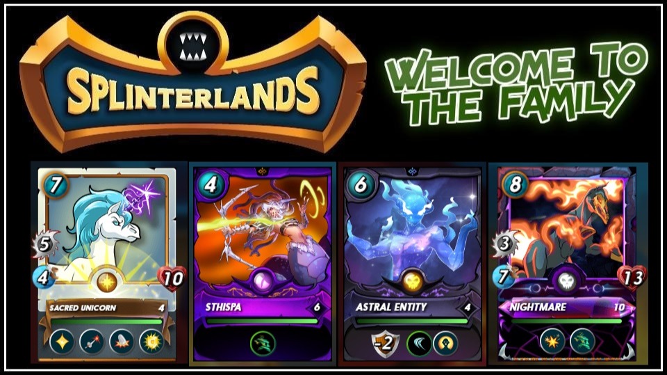 Splinterlands | Max Level Card Accumulation #3