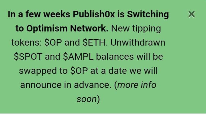 Optimistic Switch to Optimism Network?