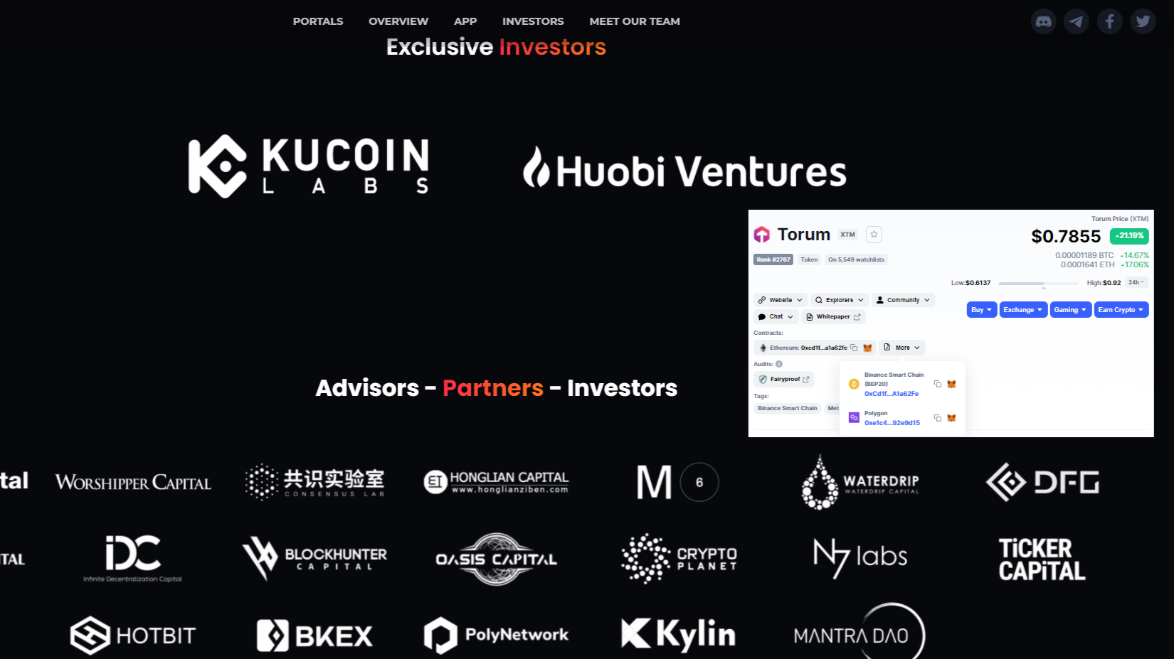 ⭐️⭐️⭐️⭐️⭐️ Torum (XTM) x Kucoin & Huobi There Exclusive Investors ...