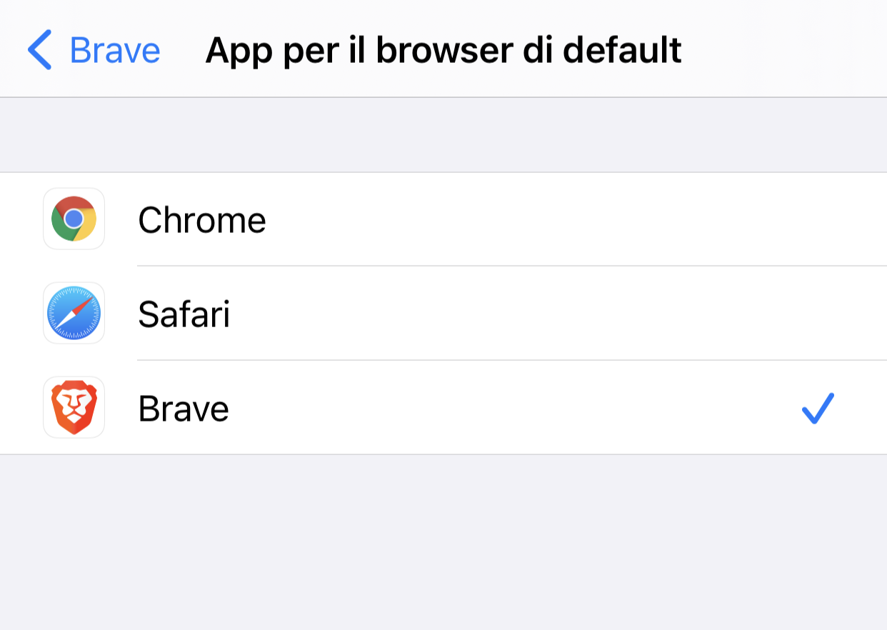 How to set Brave as default browser on iOS (to increase BAT earnings)