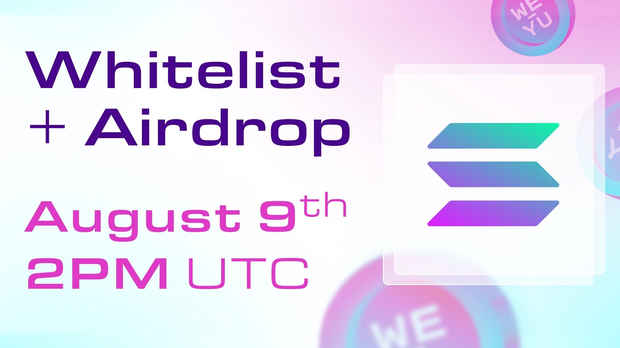 WEYU 25,000,000 Airdrop | Multi-Chain Platform designed specifically for the NFT resale market