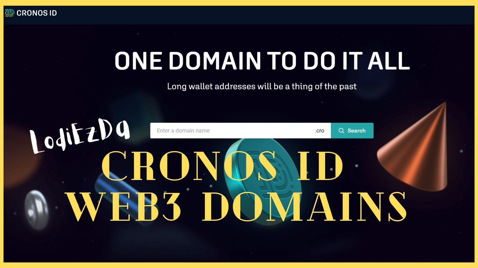 CRONOS ID ⭐ One Domain To Do It All