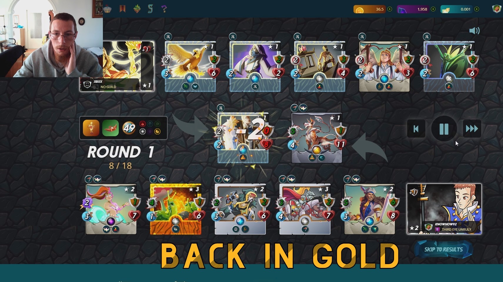 Splinterlands Season Goal Achieved!!! - Back in Gold Division (Gameplay ...