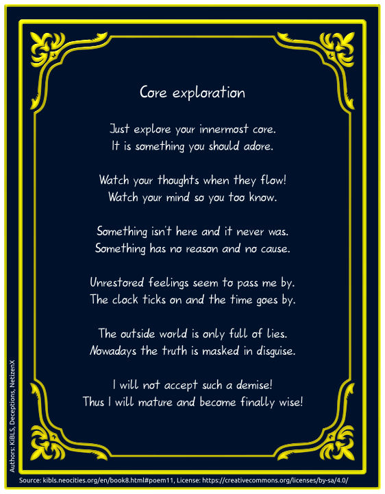 KiBLS Poetry - Core exploration