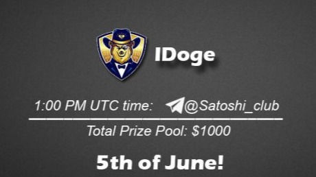 IDoge x Satoshi Club AMA Recap from 5th of June