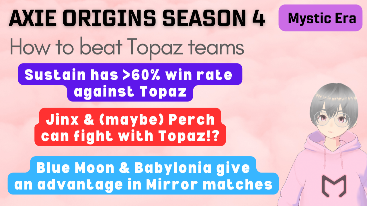 How to beat Topaz in Axie Infinity: Origins - Season 4 Mystic Era (13 June 2023)