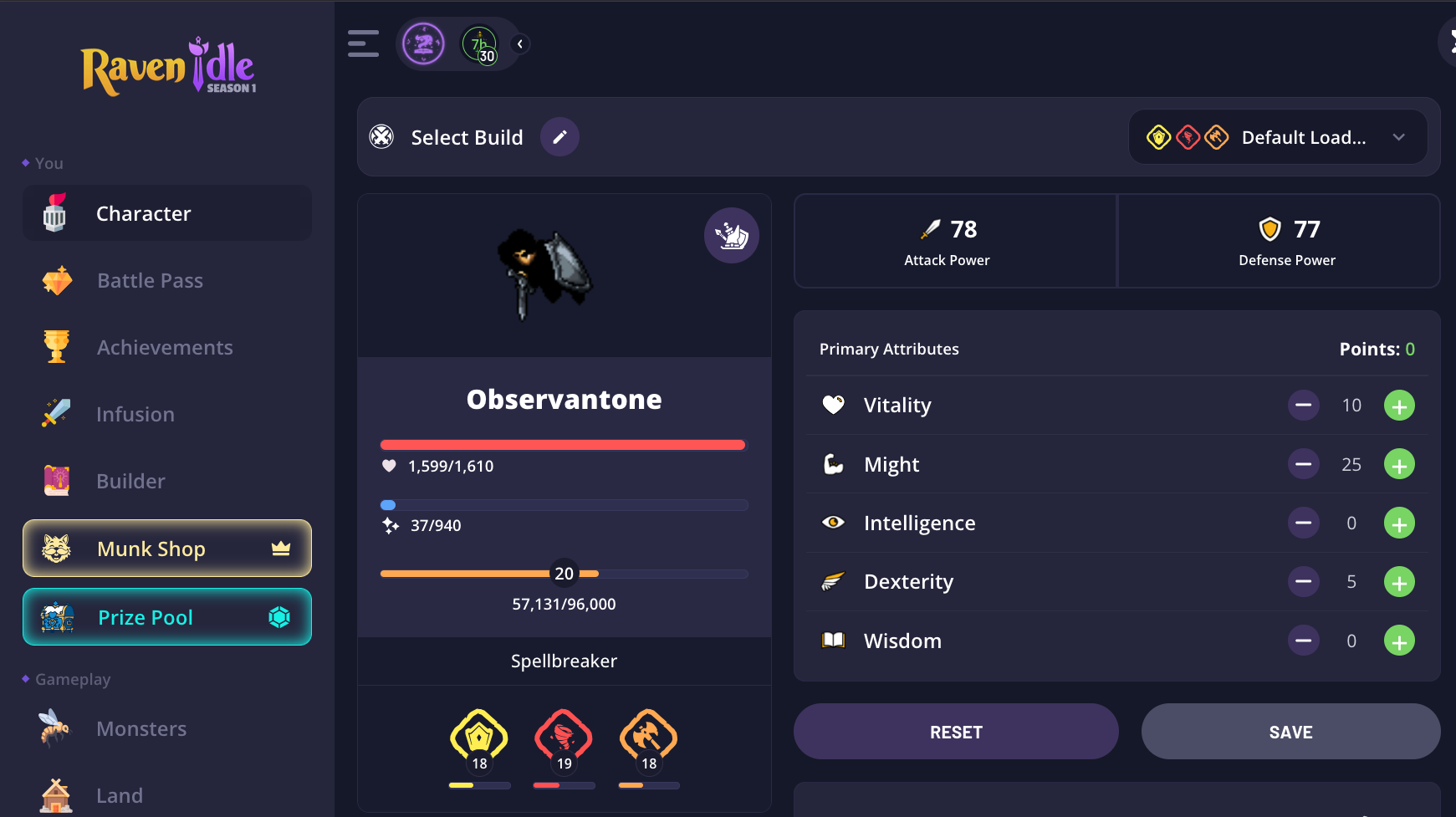 RavenIdle Season 1 Beginner’s Guide (Day 4 Meta)