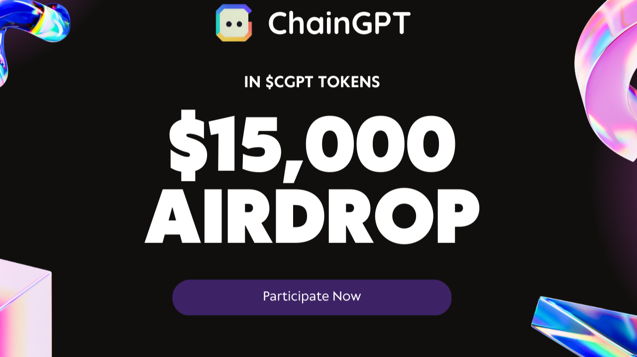 ChainGPT $15 000 AIRDROP Campaign