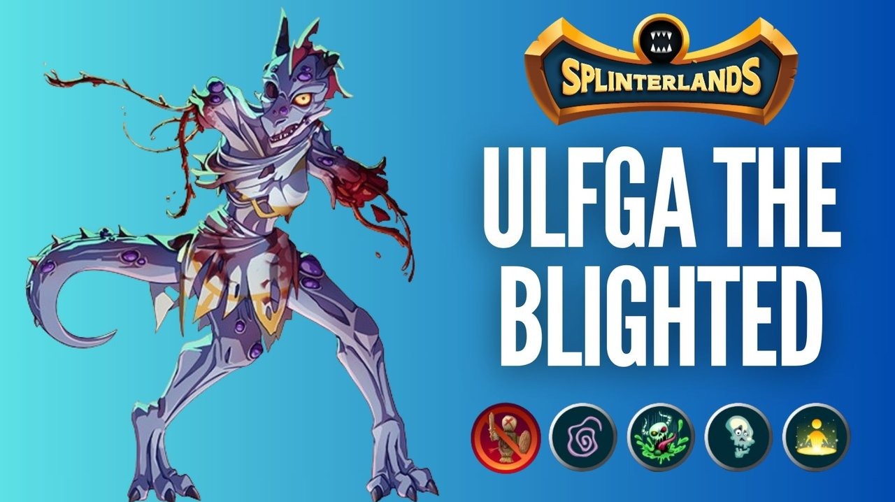 Splinterlands | ULFGA THE BLIGHTED is an amazing Promo card