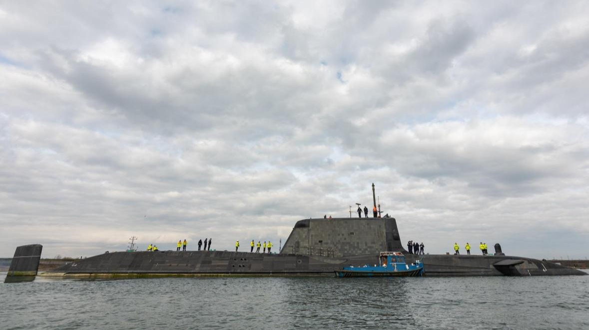 One Minute Read:HMS Audacious finally at sea