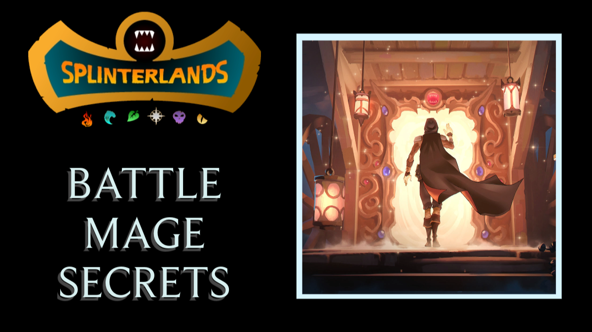 Splinterlands Weekly Challenge Battle BATTLE MAGE SECRETS! Silenced Summoners