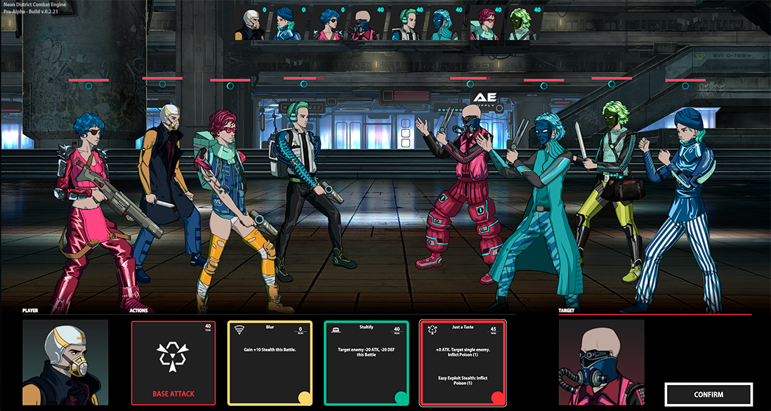 Neon District! Cyberpunk RPG with digital assets!