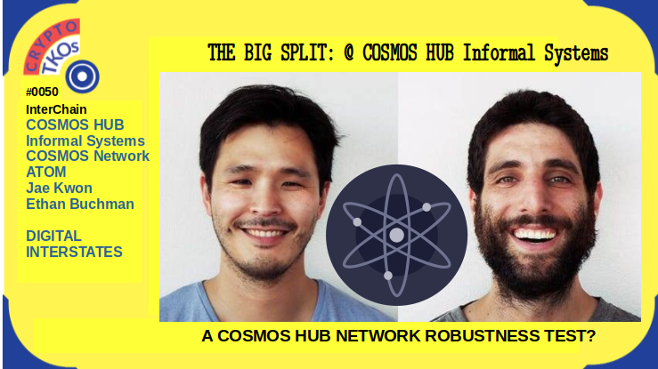 "We the People" Big Split in Cosmos Hub Camp, proves COSMOS ATOM Hub Network Resiliency?