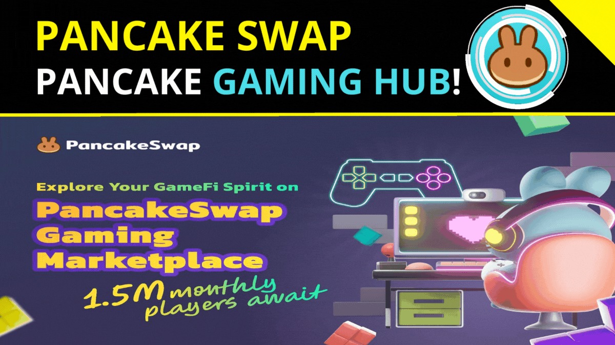 Play2Earn: Pancake Gaming Hub arrived at PancakeSwap! [ENG/PT-BR]