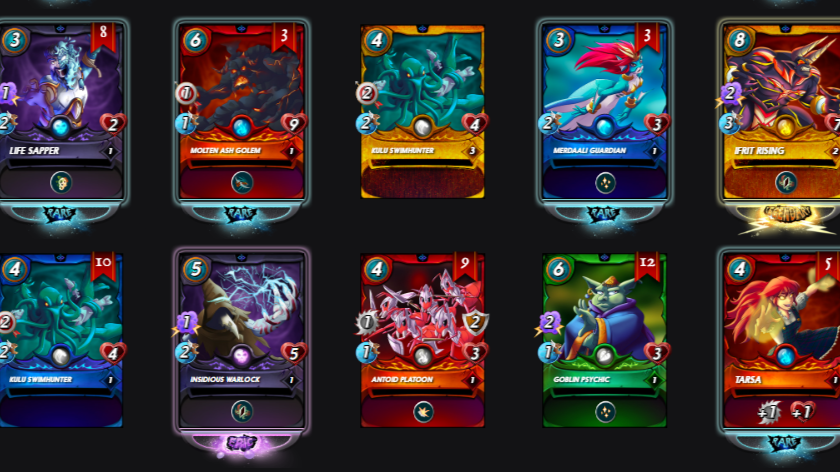 Splinterlands: Opening 120 Chaos Legion Packs