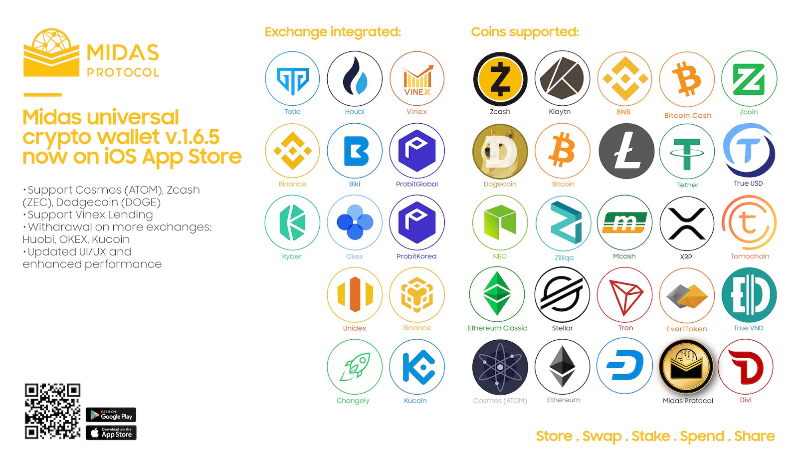 Midas Wallet App New Update - Jan 2020