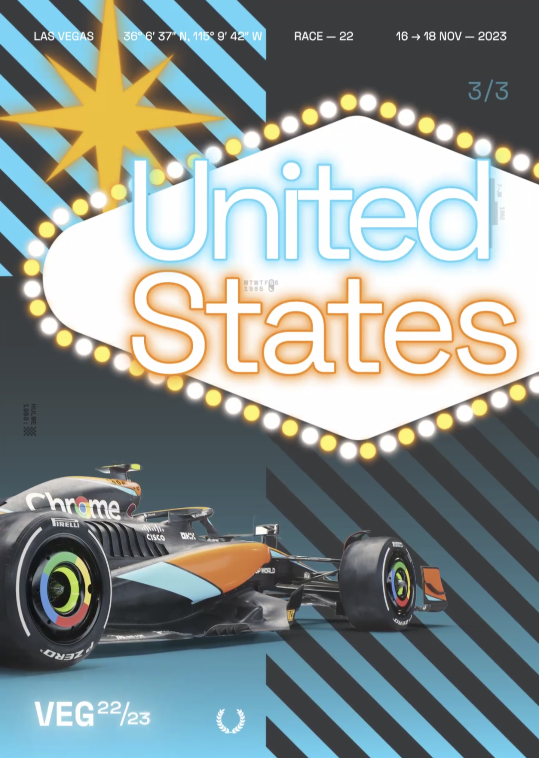 Free NFT from McLaren F1: Vegas Grand Prix