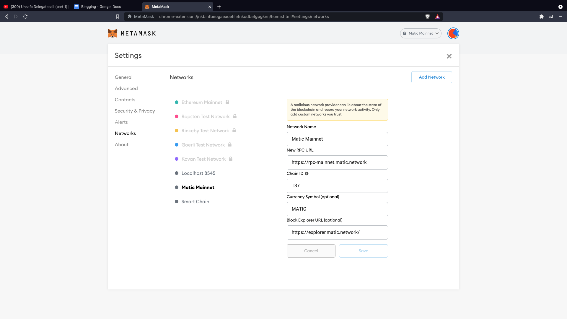 How To Get Polygon(Matic) On The Mainnet On Metamask