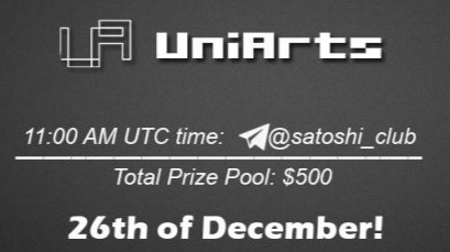 UniArts Network x Satoshi Club AMA Recap from the 26th of December