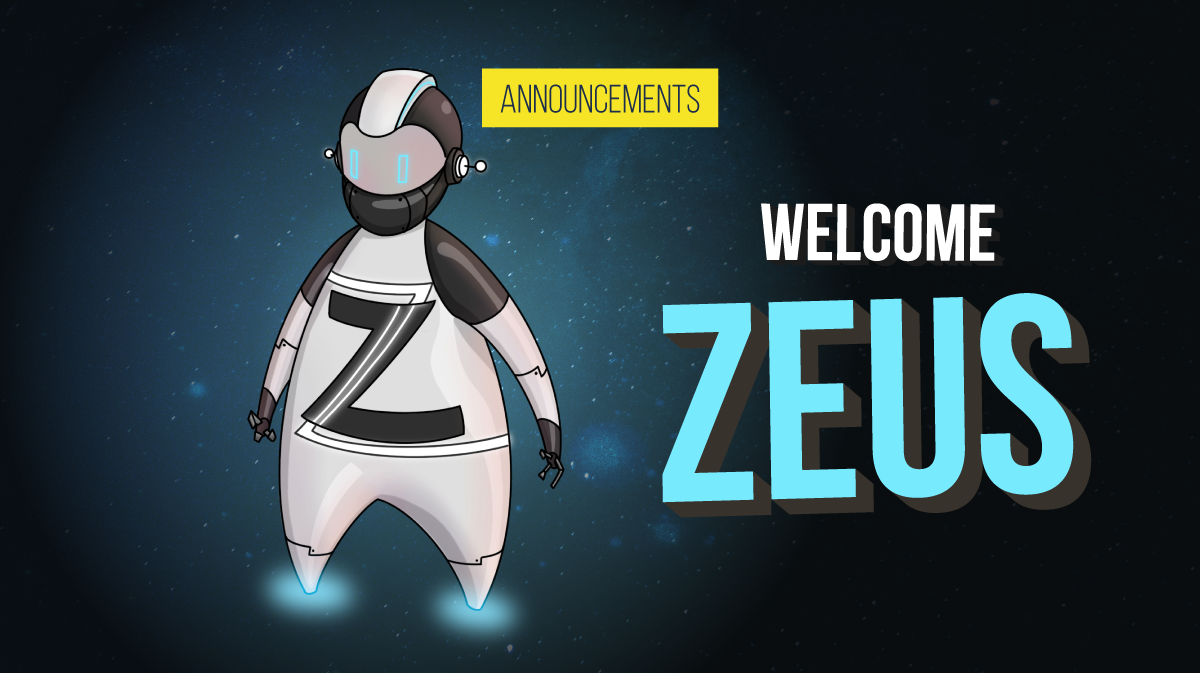 Welcome to the family Zeus!