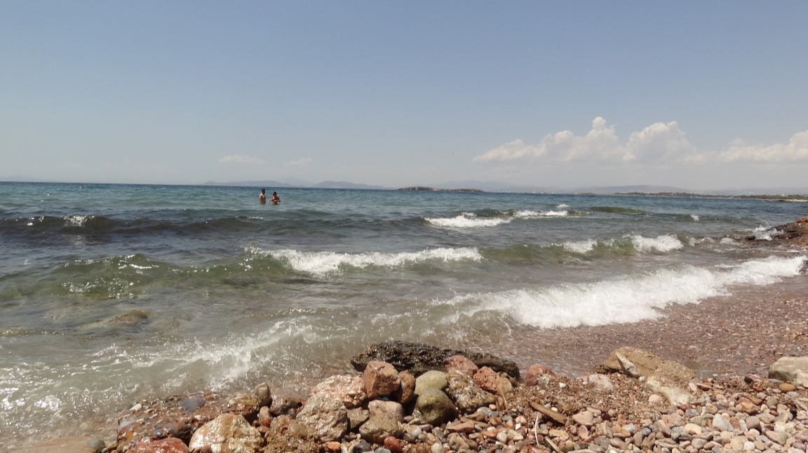 Greece - Around Athens – Kavouri – Beaches: Megalo Kavouri Beach.