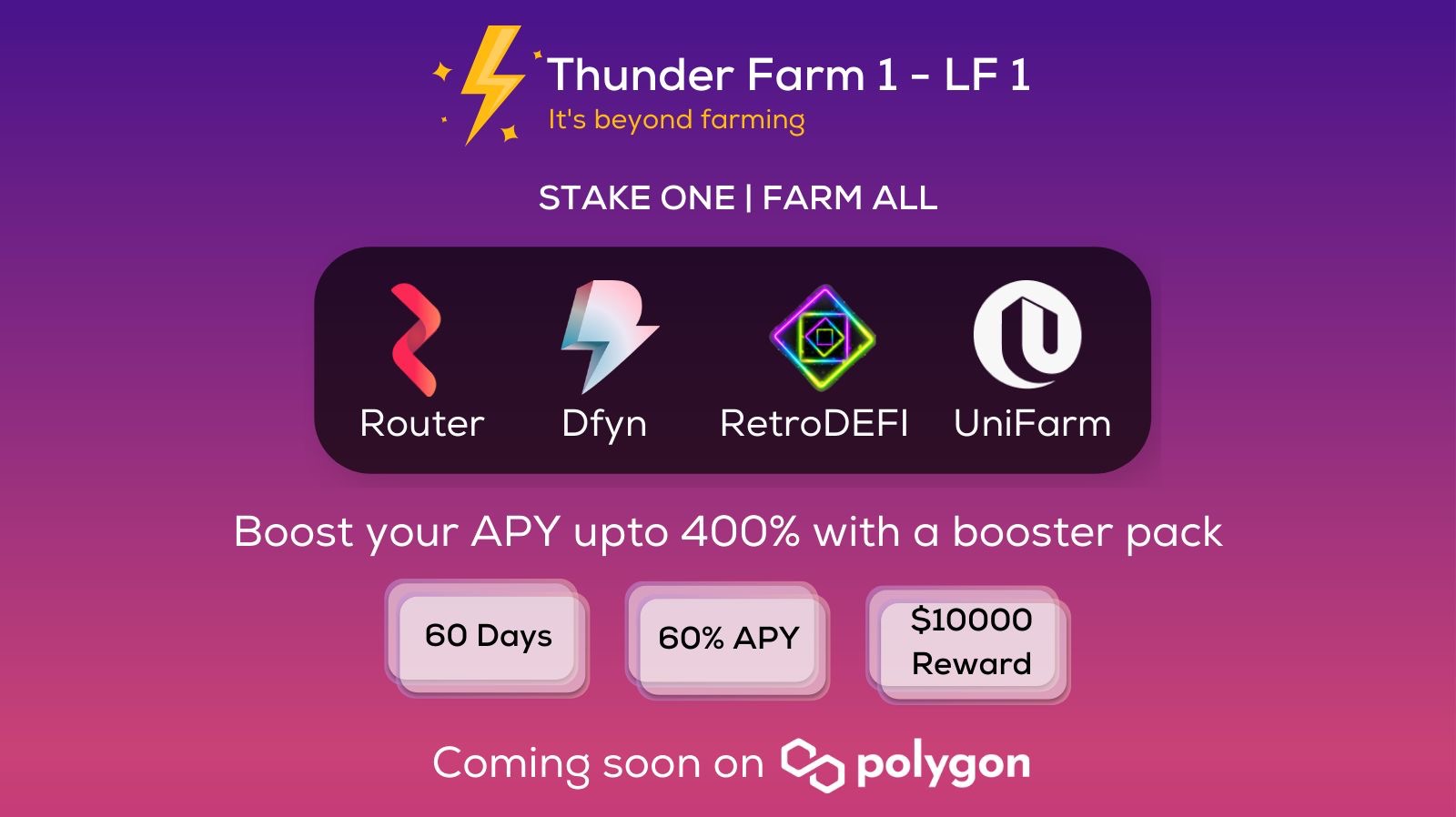 Make Up to 4X Returns on Your Money | Presenting Thunder Farms 1- LF1