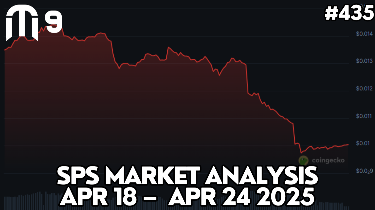 SPS Market Analysis Apr 18 – Apr 24 2025 | Splinterlands #435