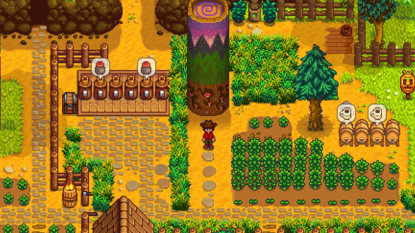Stardew Valley, Craft and Farm