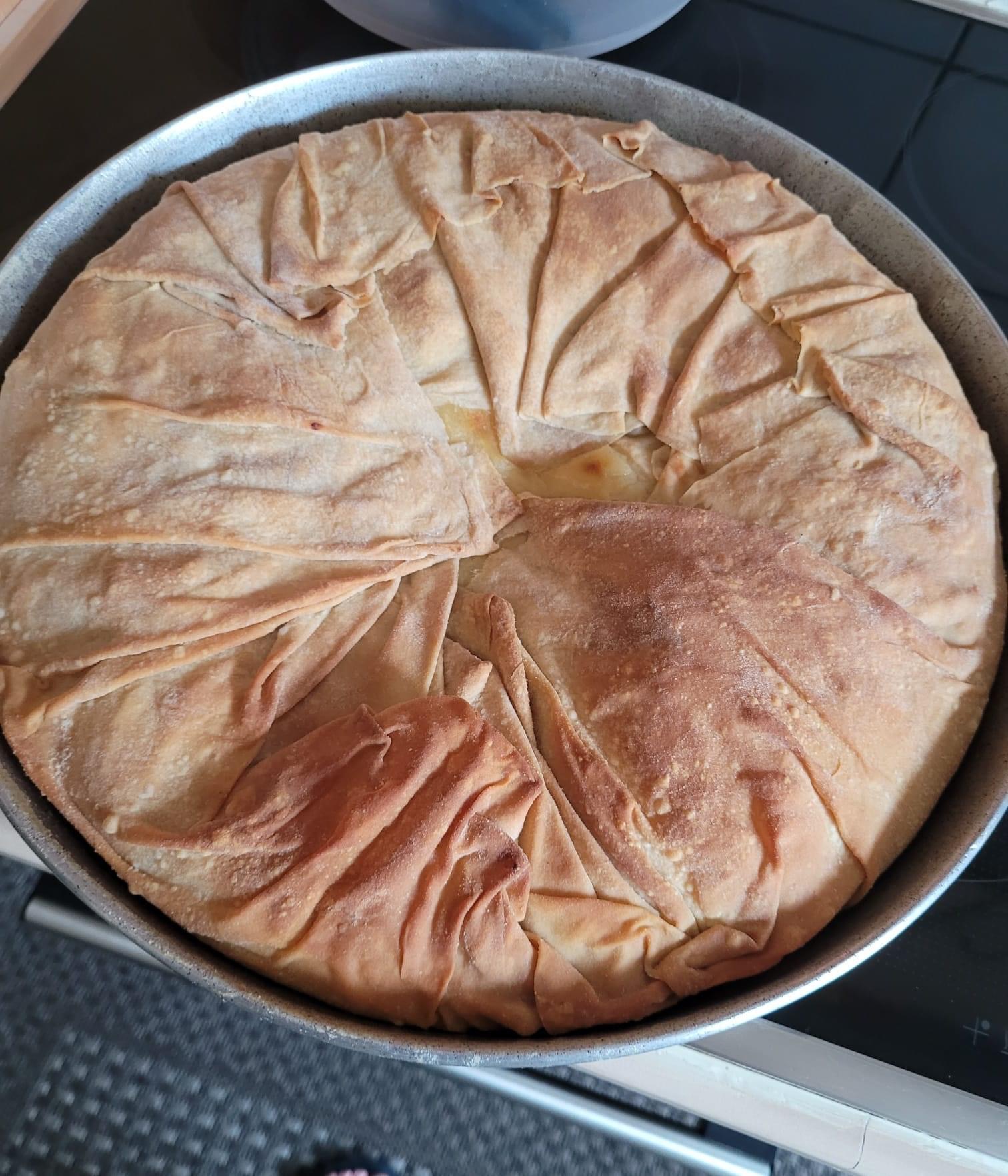 Foodbook #839 Greek milk pie – Galatopita