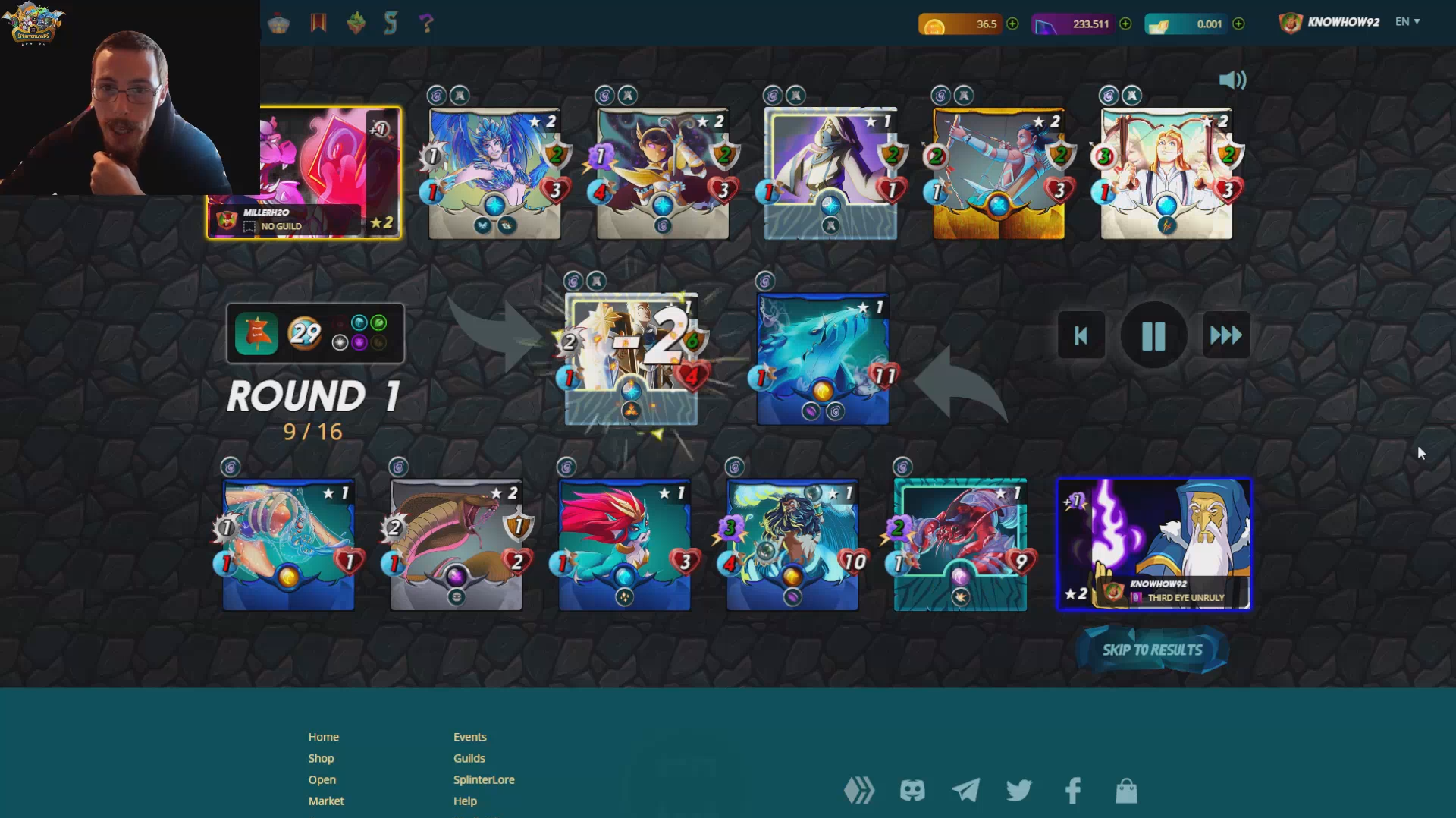 Marching to Silver like a BAWS // Splinterlands Wild Ranked Gameplay (w/ Commentary)