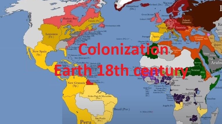 Colonization map for Civilization5