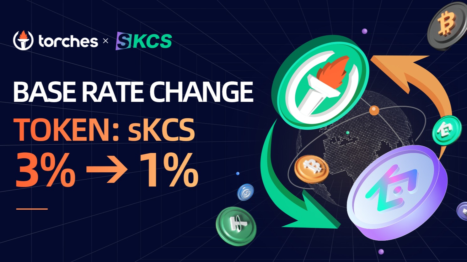 Torches Finance has reduced the base rate of sKCS