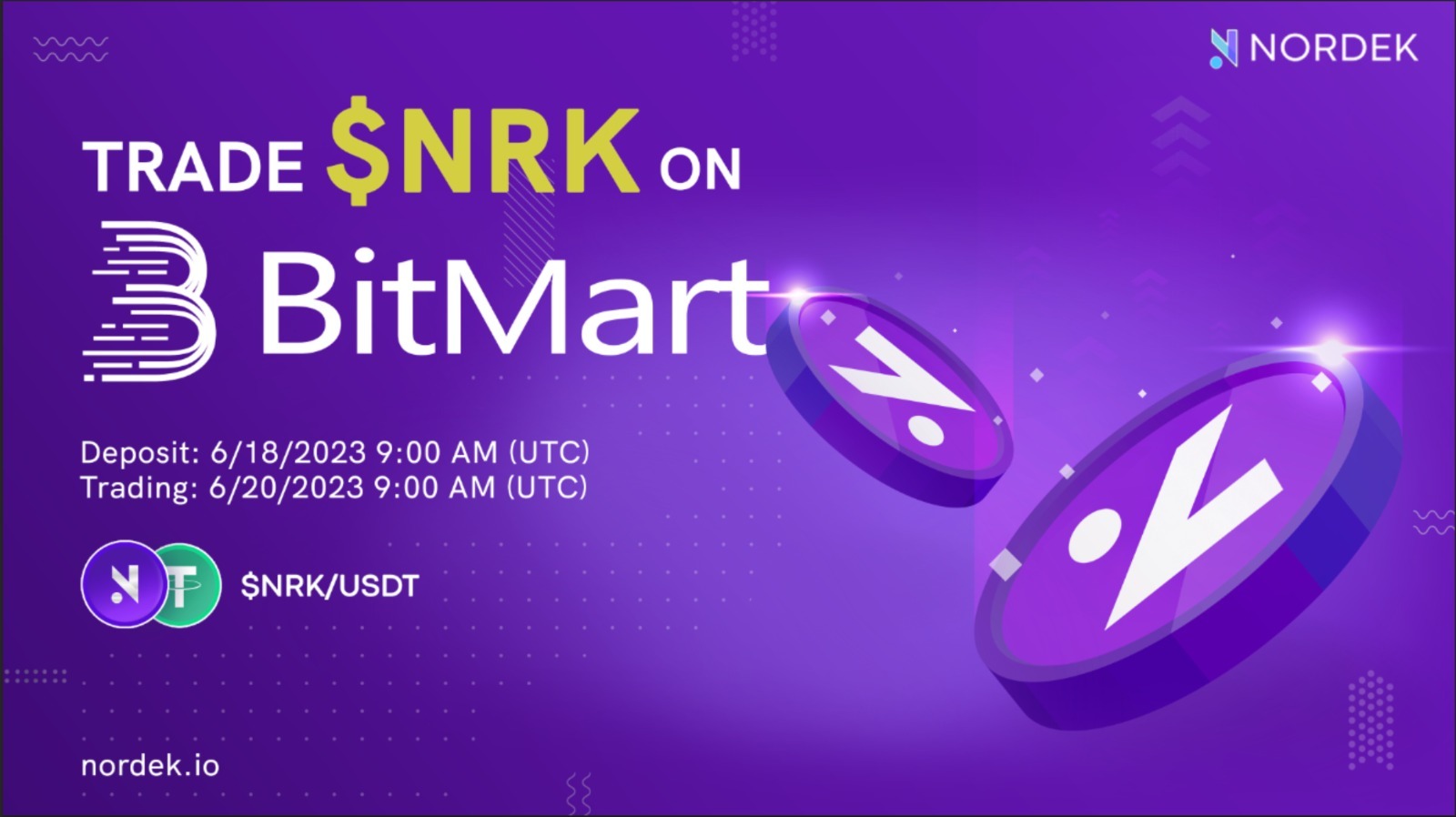 NORDEK Revolutionizes the Blockchain Landscape with BitMart Exchange ...