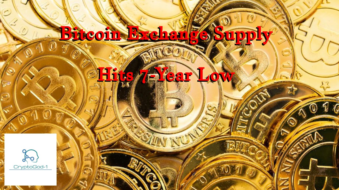 Bitcoin Exchange Supply Hits 7-Year Low